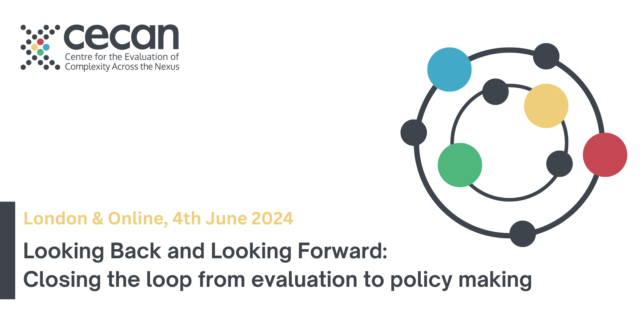 Looking Back and Looking Forward: Closing the loop from evaluation to policy making (Hybrid ...
